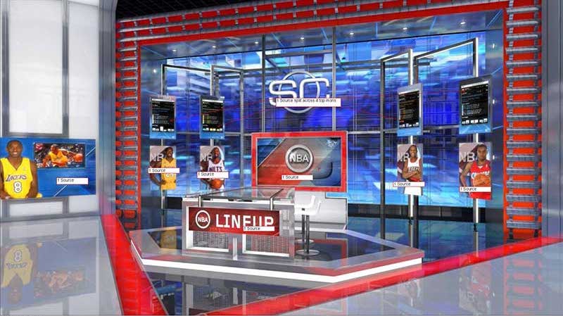 ESPN DC Set - rp Visual Solutions - Read the Case Study