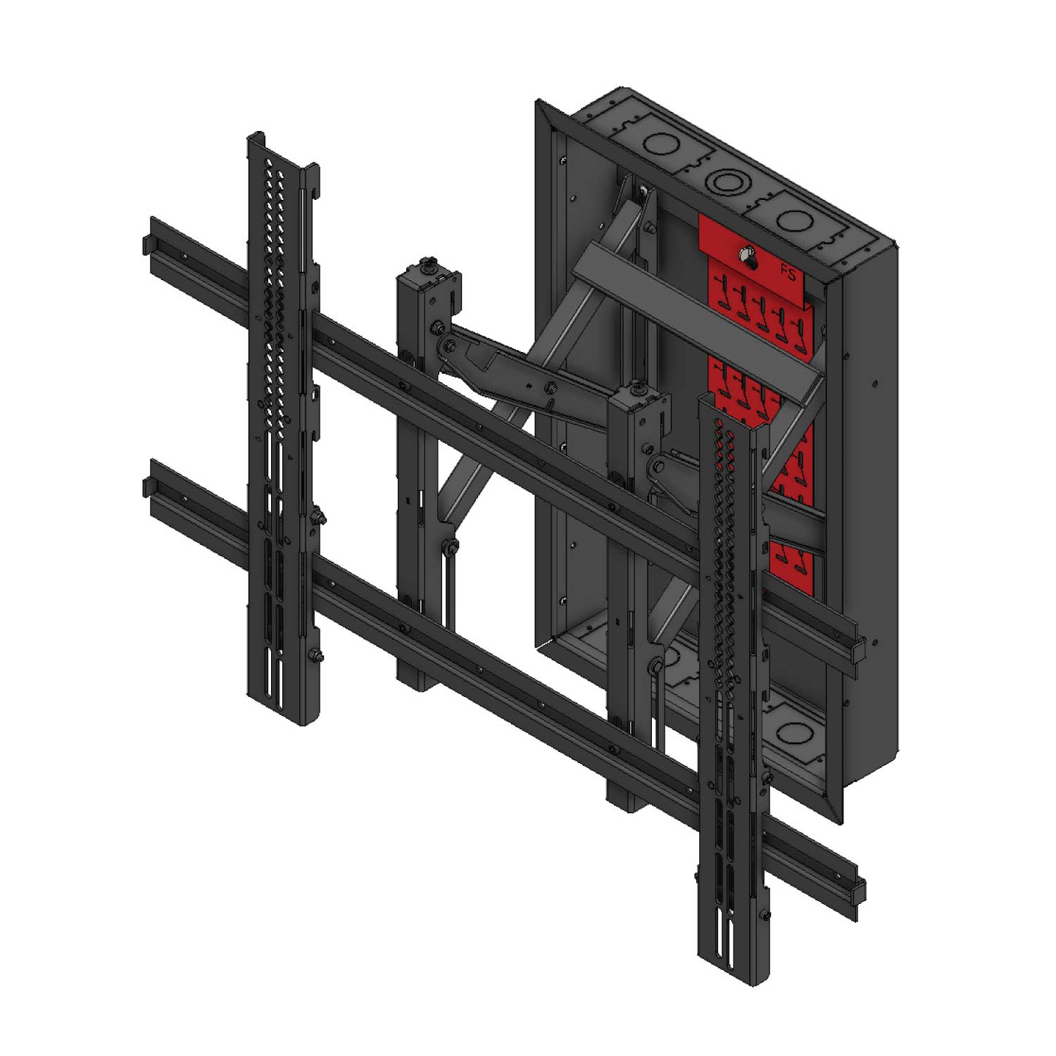 Wallmate Flush Flat Panel Integration System - rp Visual Solutions